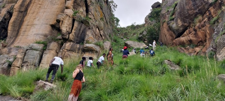 Hiking to Nyakahondogoro Caves Ibanda, home of the Bacwezi, founders of ...