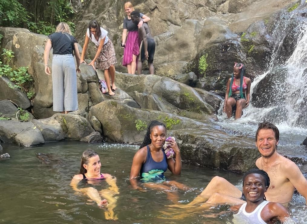 A Trip to the African Hydrotherapy Massage of Mahoma Water Falls in ...